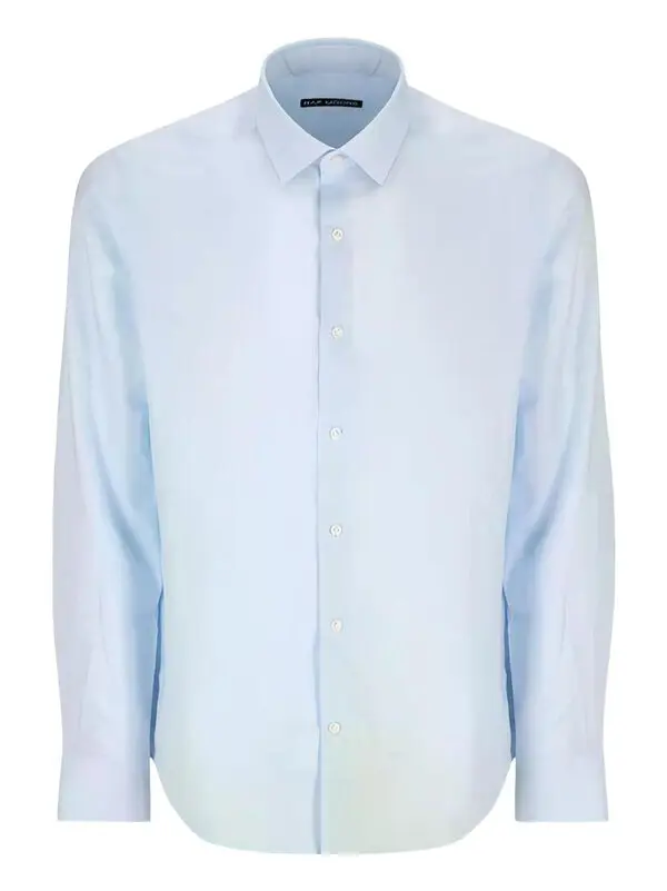 RAF MOORE Button-down Shirt - Blue