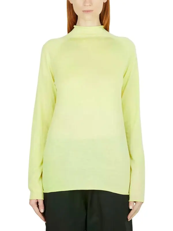 Studio Nicholson Calid Roll-neck Sweater - Yellow