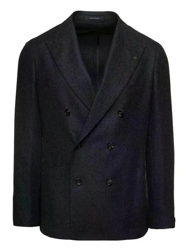 Tagliatore Double-breasted Blazer - Black