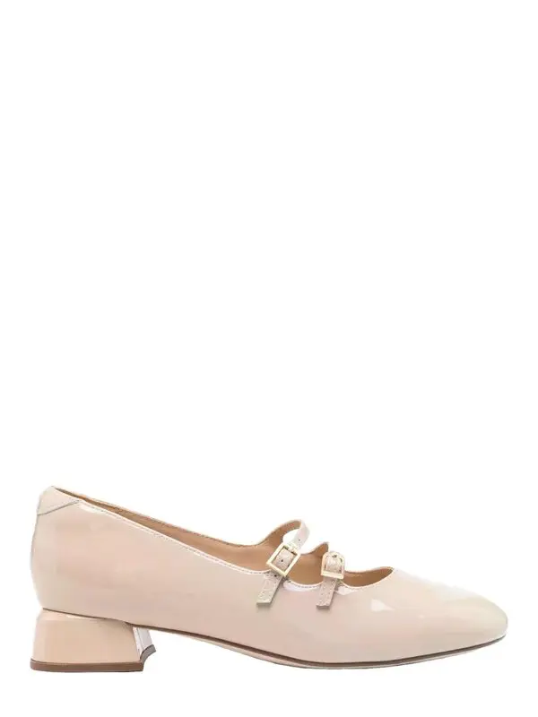 Clarks 30mm Buckled Block-heel Pumps - Neutrals