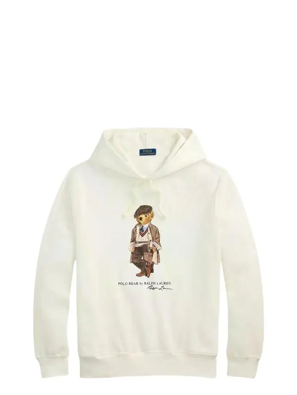 Ralph Lauren Graphic-print Hoodie - Neutrals