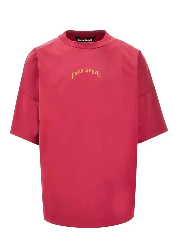 Palm Angels Logo-print T-shirt - Pink