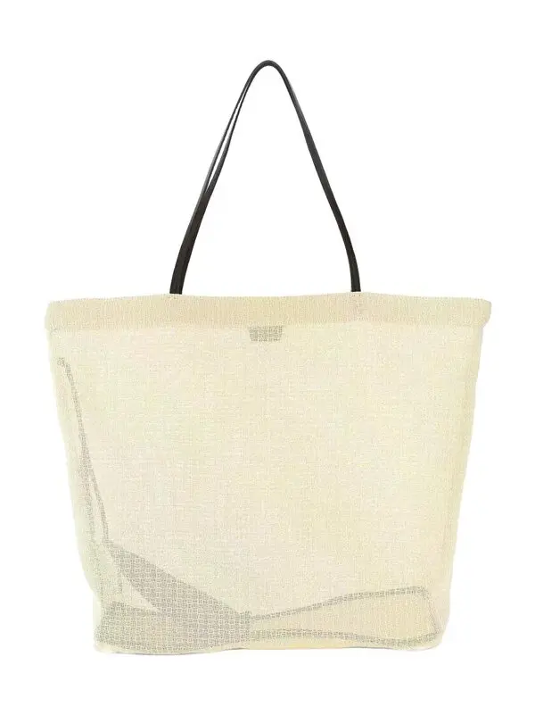 THE ROW Barn Mesh Tote Bag - Neutrals