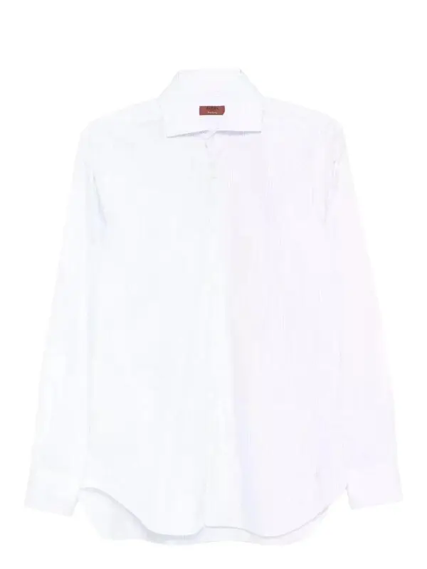 BARBA NAPOLI Cotton Shirt - White