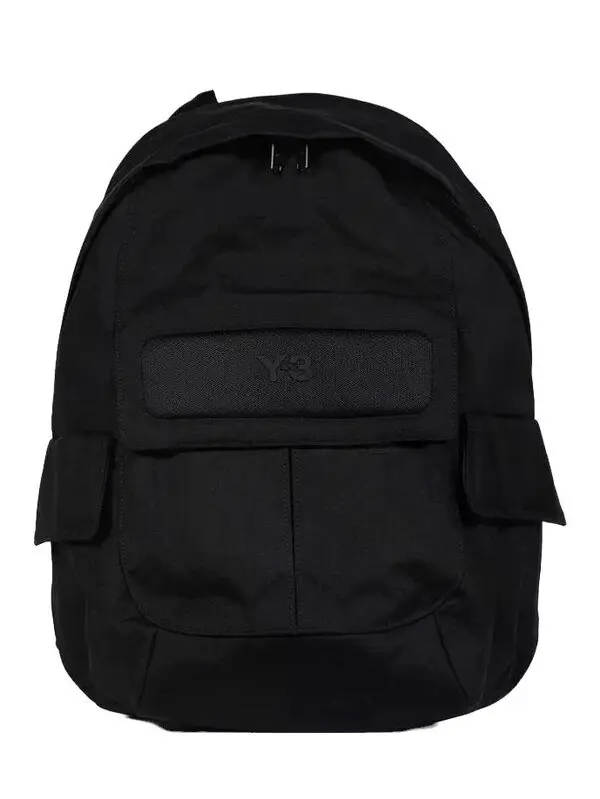 Y3 Flap-pocket Backpack - Black