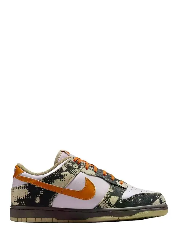 Nike Dunk Low Retro Punk Rock Digital Camo Sneakers - White