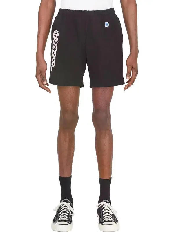 BETTER GIFT SHOP Logo-print Track Shorts - Black