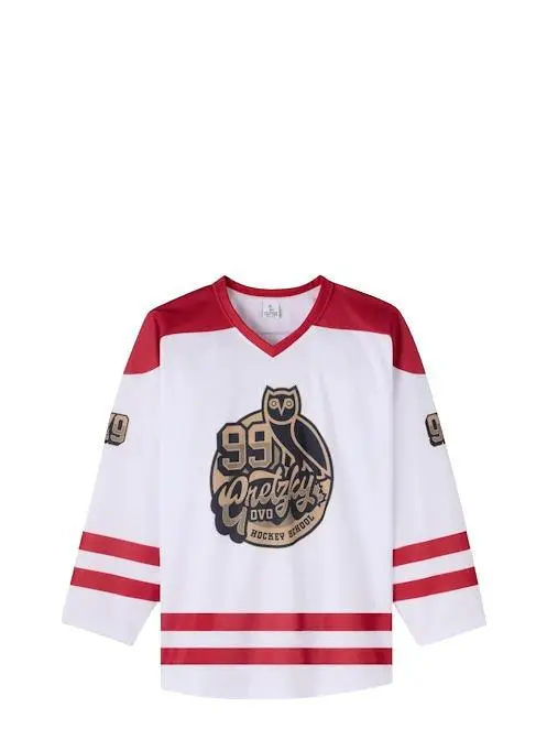 OVO X Wayne Gretzky Hockey School Jersey - White