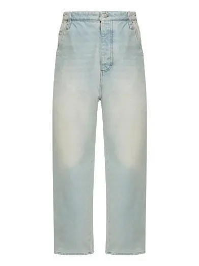 Ami Wide Leg Jeans - Blue