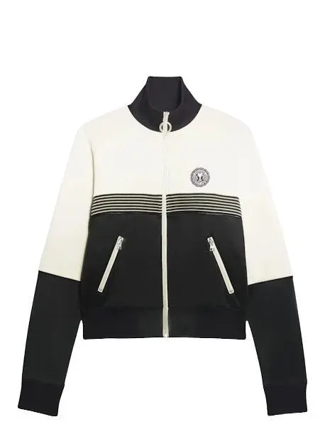 Ami De Coeur Track Jacket - White/black