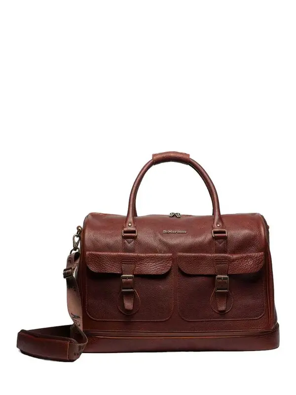 Dr. Martens Weekender Ambassador Leather Duffle Bag - Brown
