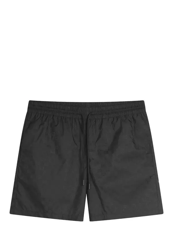 Gucci Nylon Gg Shorts - Black