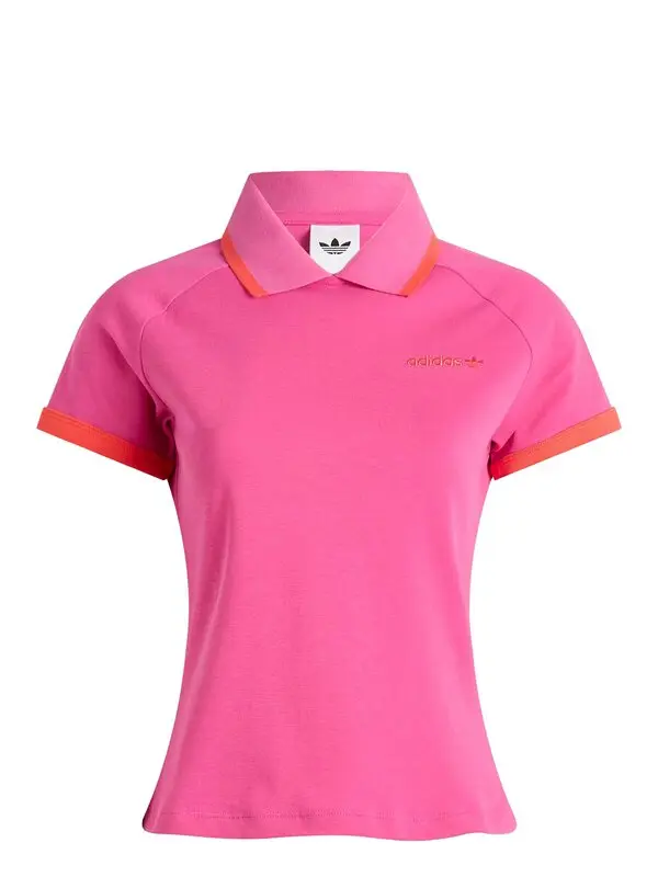 Adidas Polo Shirt - Semi Lucid Fuchsia