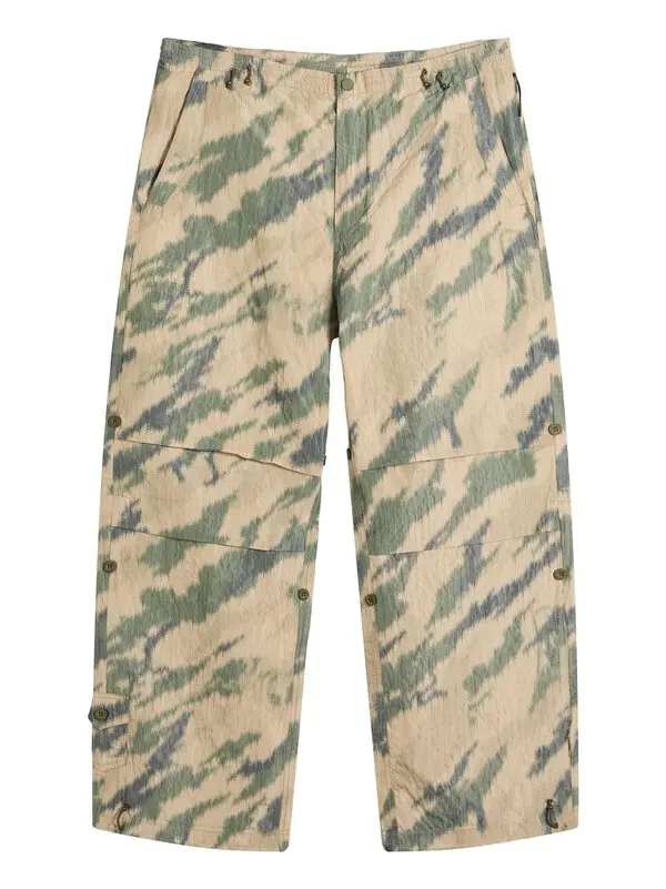 MAHARISHI Bonsai Camo Ripstop Loose Fit Snopants - Woodland
