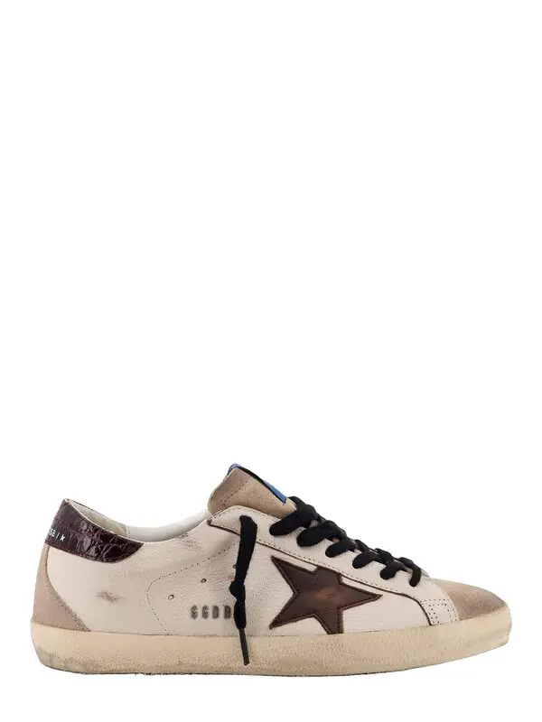 Golden Goose Superstar Classic Lowtop Sneakers - White