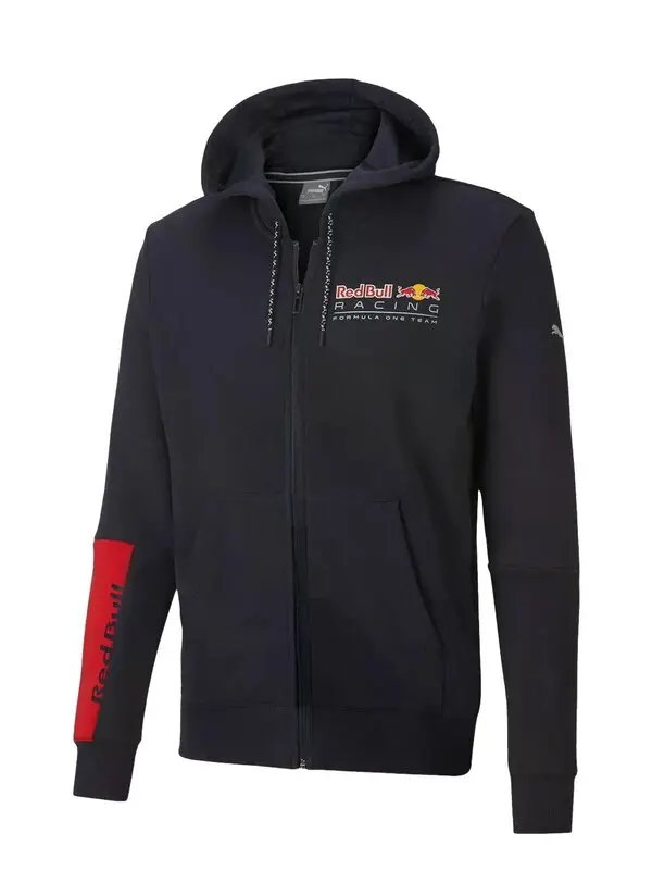 PUMA Red Bull Racing Logo-print Hoodie - Blue