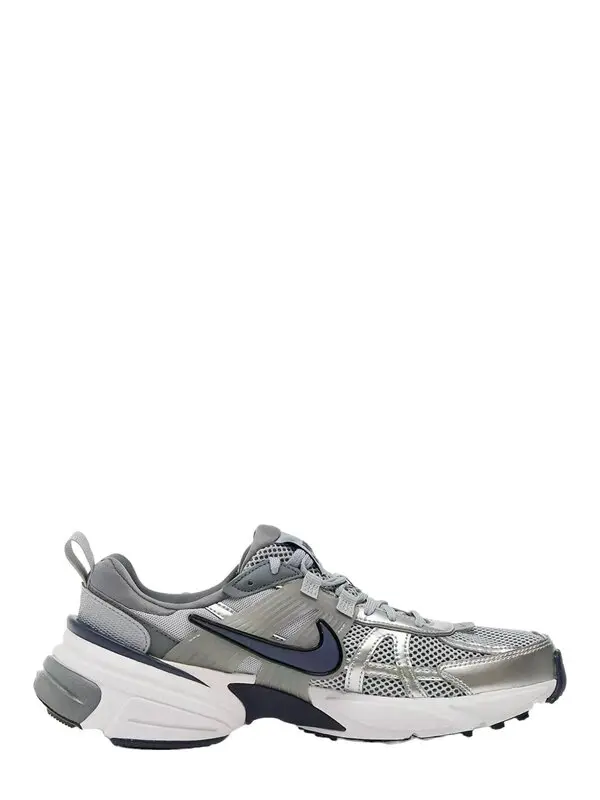 Nike V2k Run Metallic Mesh Low-top Sneakers - Grey