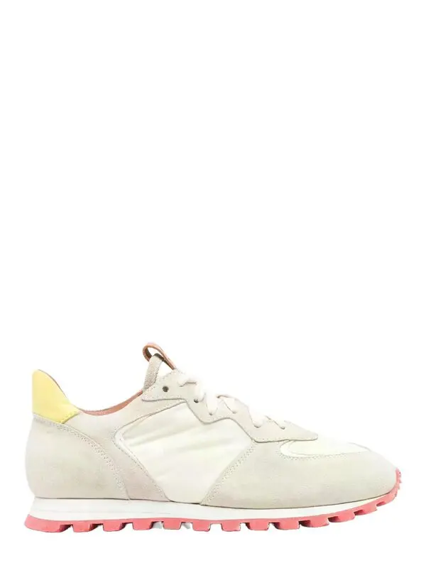 ELIA MAURIZI Marika Panelled Sneakers - Neutrals