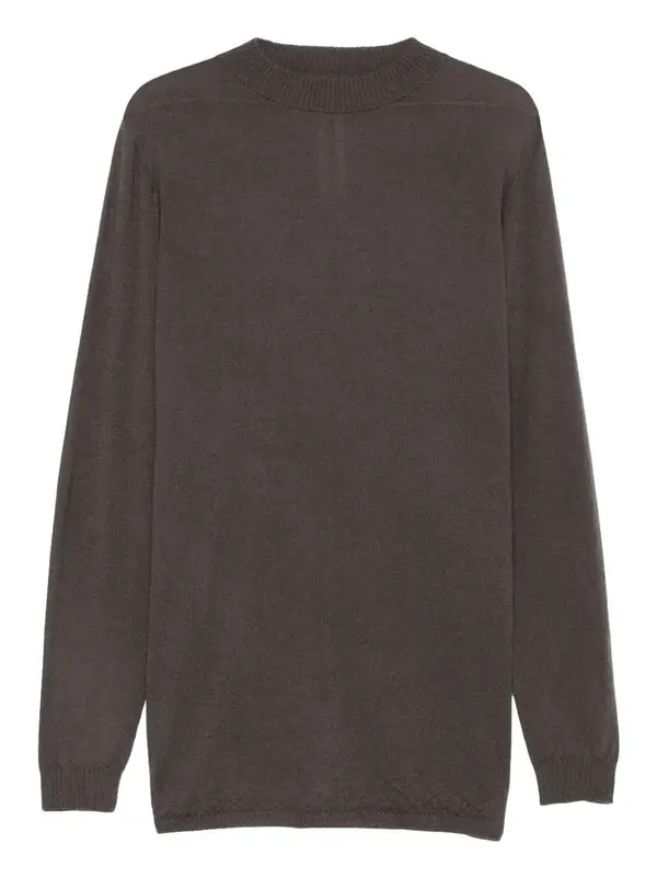 Rick Owens Crew-neck Cashmere Sweater - Grey