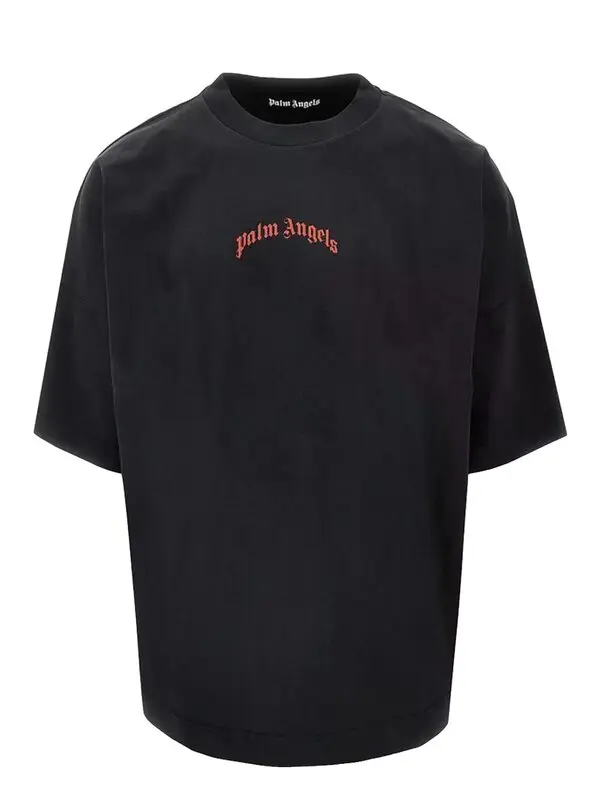Palm Angels Cotton T-shirt - Black