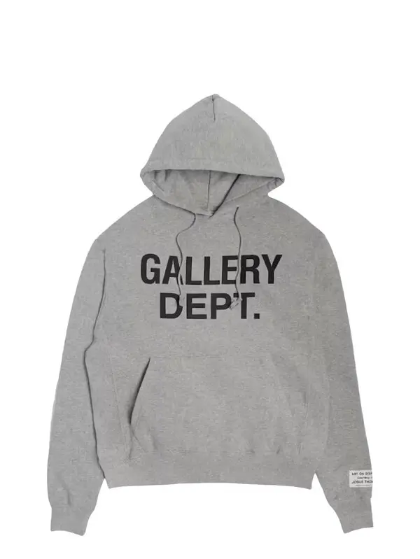 GALLERY DEPT. Logo-print Hoodie - Grey