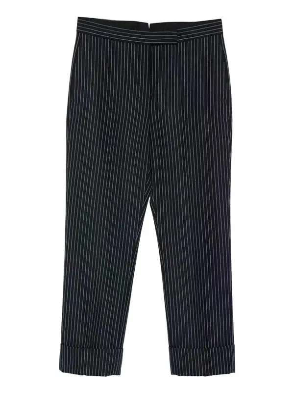 Thom Browne Pinstripe Trousers - Blue