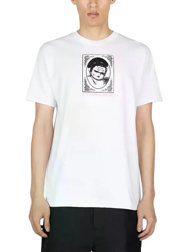 Nancy Ganz Graphic-print Crew-neck T-shirt - White