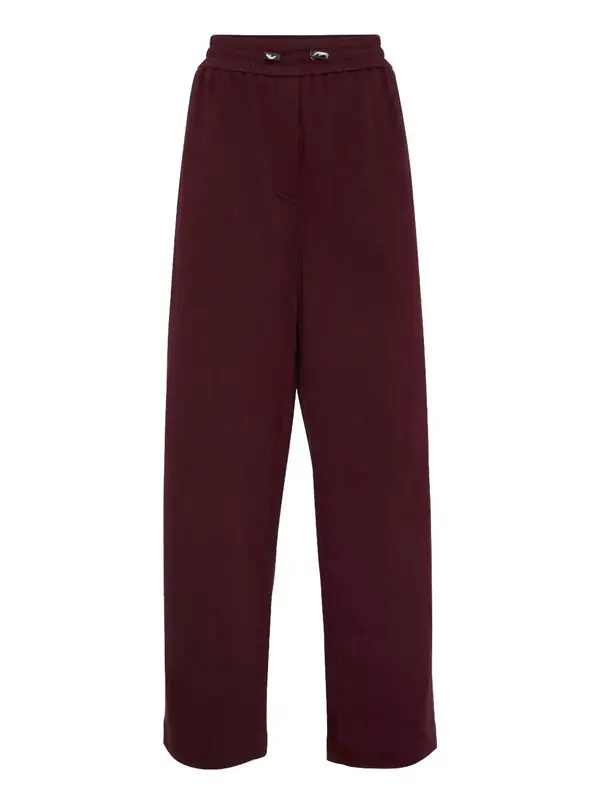 Brunello Cucinelli Elasticated Waist Sweatpants - Red