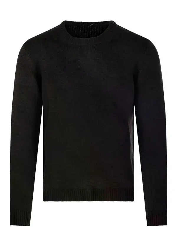 ROBERTO COLLINA Round-neck Sweater - Brown