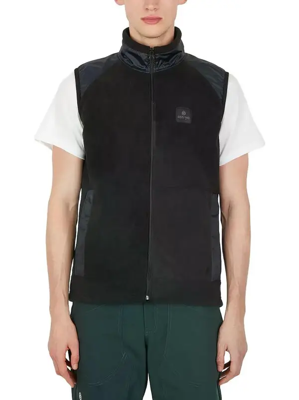OSTRYA Surplus Fleece Gilet - Black