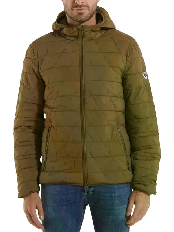 Rossignol Quilted Hooded Jacket - Green