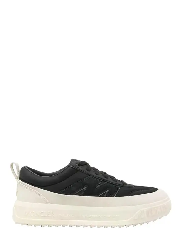 Moncler Altive Leather Sneakers - Black