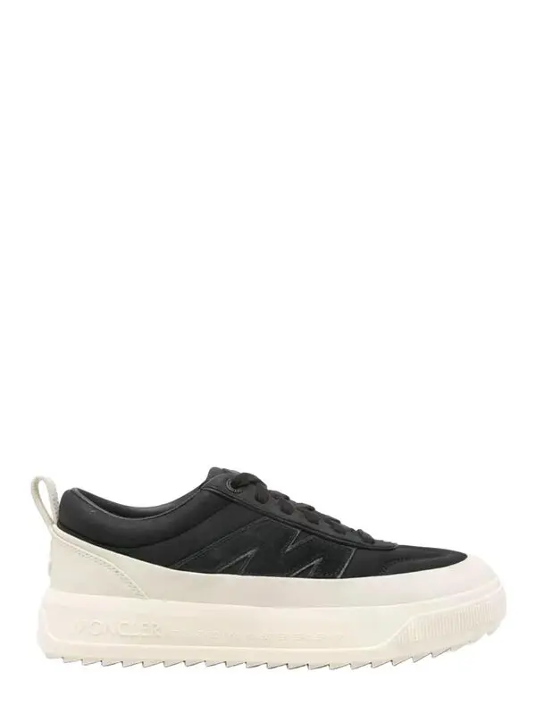 Moncler Altive Leather Sneakers - Black