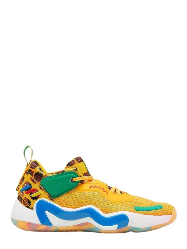 Adidas X Lego D.o.n. Issue #3 Minifig Spida Sneakers - Yellow