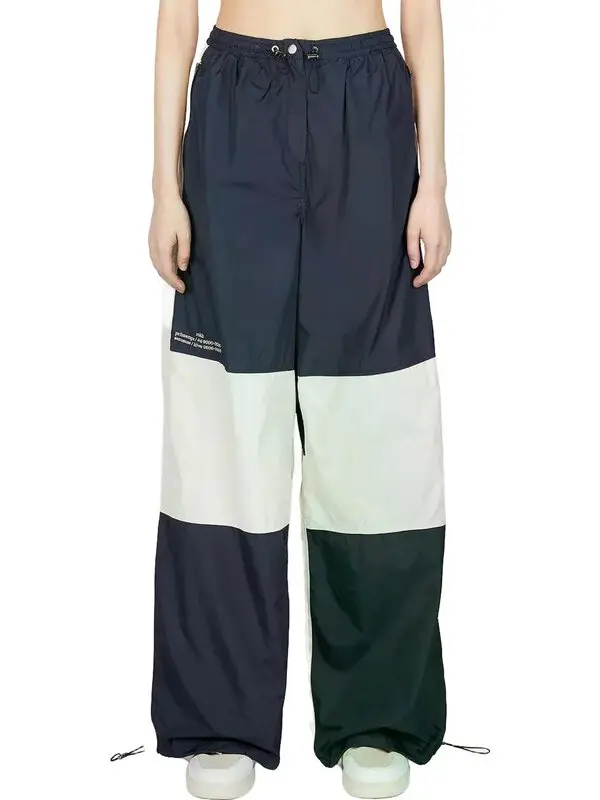 Rokh Two-tone Track Pants - Blue