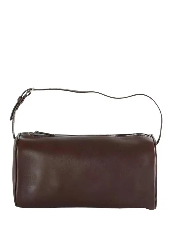 THE ROW Leather Shoulder Bag - Brown