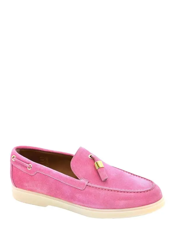 GIUSEPPE ZANOTTI Maui Suede Loafers - Pink