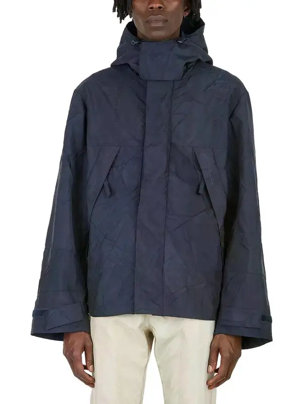 KANGHYUK Airbag Hooded Jacket - Blue