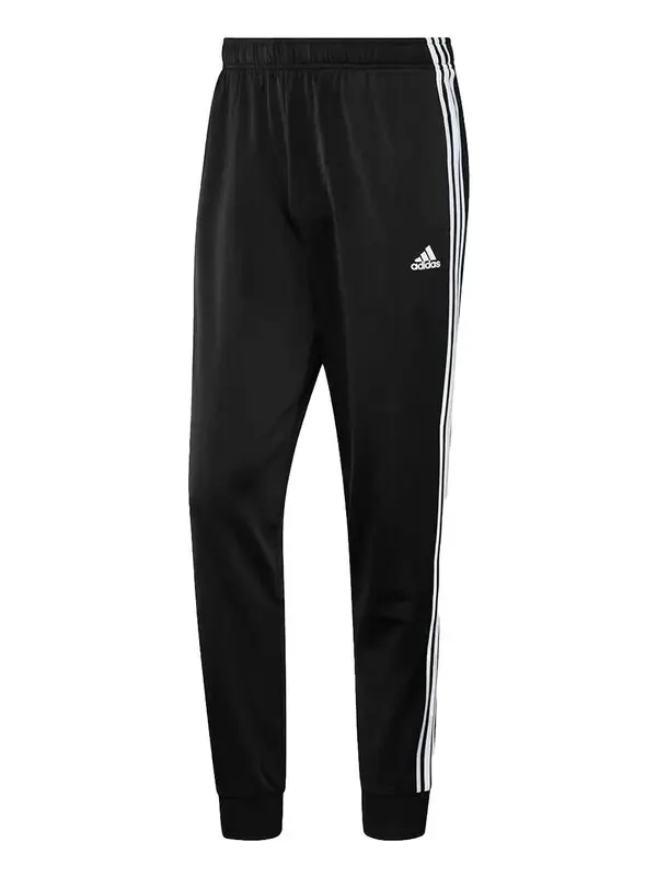Adidas 3-stripes Tapered Track Pants - Black