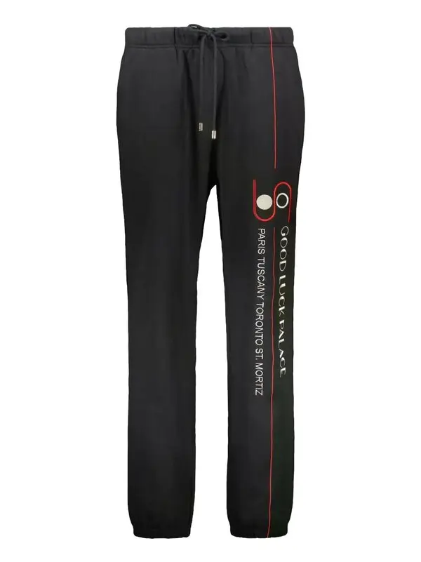 MR. SATURDAY Cotton Track Pants - Black