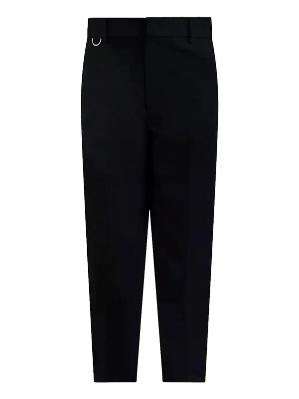 LOW BRAND Tailored Trousers - Black