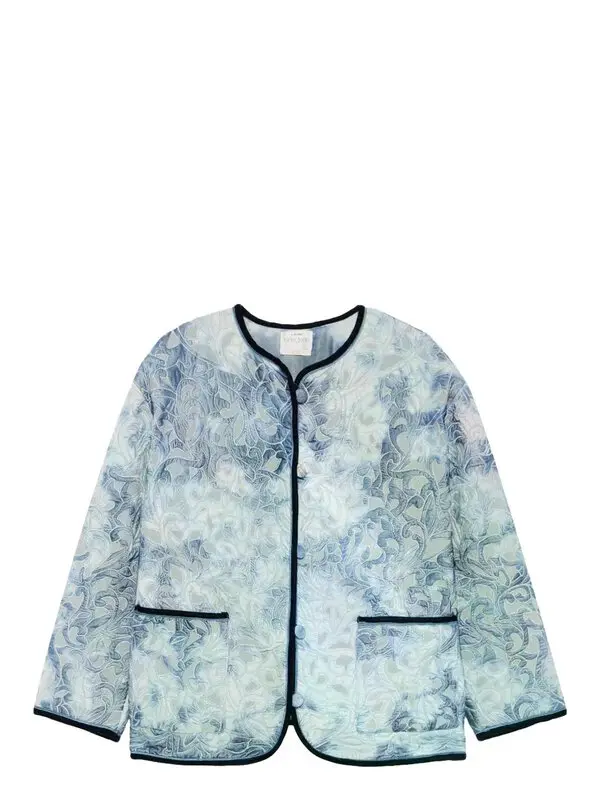 FORTE_FORTE Cotton Jacket - Blue