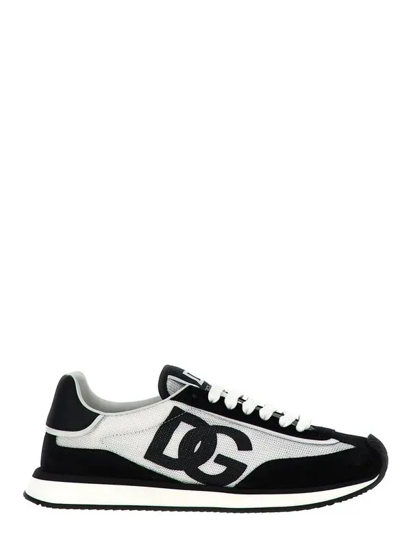 Dolce & Gabbana Dg Logo Low-top Sneakers - White