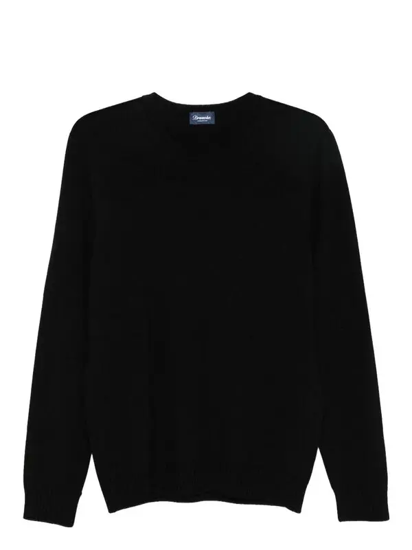 DRUMOHR Wool Crewneck Sweater - Black
