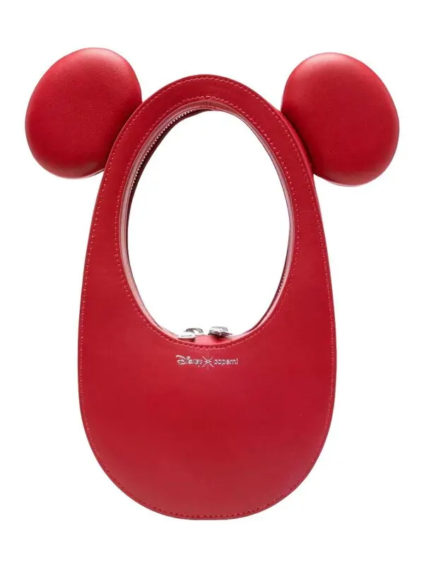Coperni X Disney Swipe Leather Tote Bag - Red