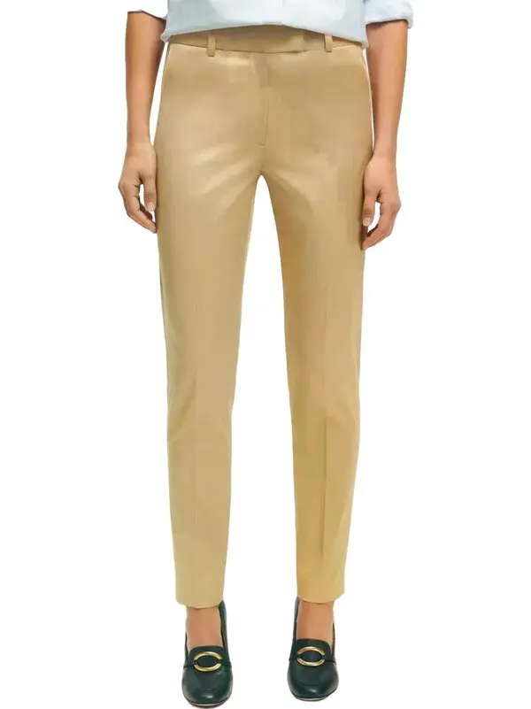 Brooks Brothers Flap-pocket Tailored Trousers - Neutrals