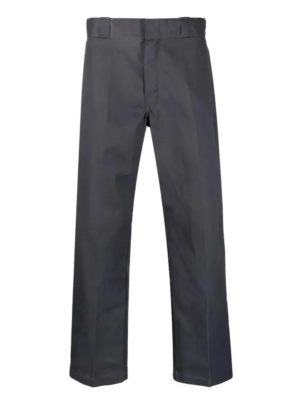 Dickies Rear Logo-patch Trousers - Grey