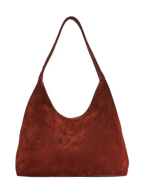 MANSUR GAVRIEL Suede Candy Hobo Bag - Chocolate