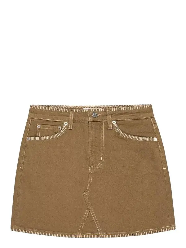 Rails Laurel Mini Skirt - Safari Embroidered