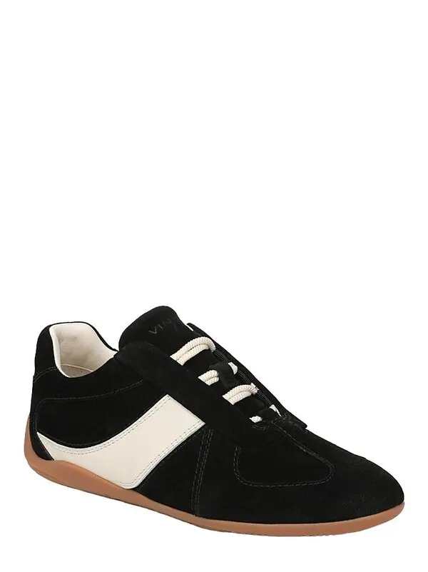 Vince Solaris Trainer Sneakers - Black/flax